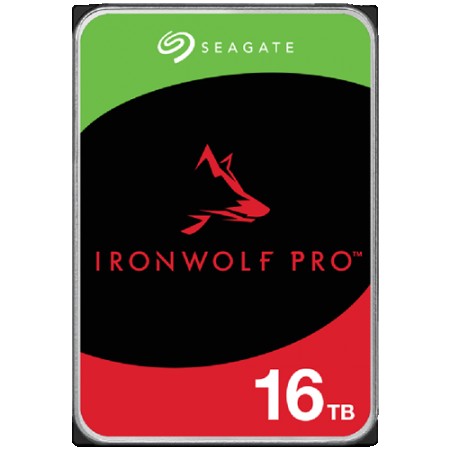 16TB SEAGATE Ironwolf pro NAS ST16000NT001