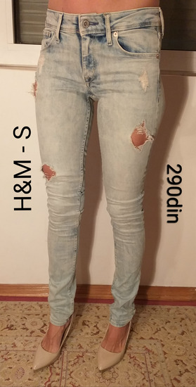 H&M ženske teksas farmerke S/36