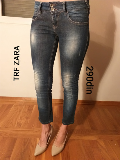 Zara ženske teksas farmerke S/36