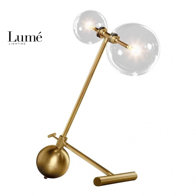 LUNA 222 STONA LAMPA 2*G9 MESING