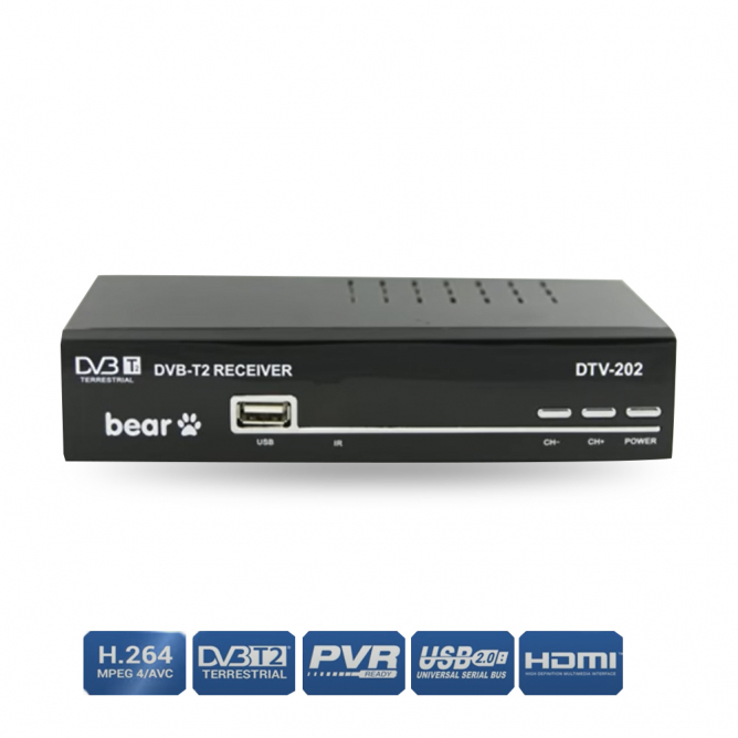 DIGITALNI RISIVIER DVB-T2 DTV-202