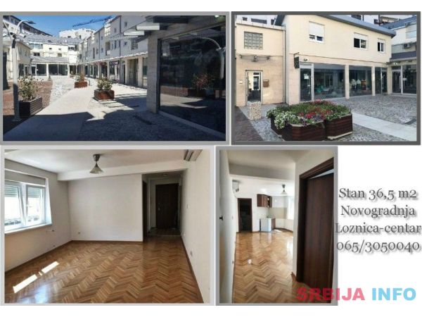 Prodaja stana 36,5m2-Loznica-Novogradnja