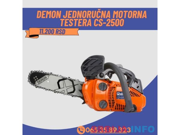 DEMON Jednoručna Motorna Testera CS-2500