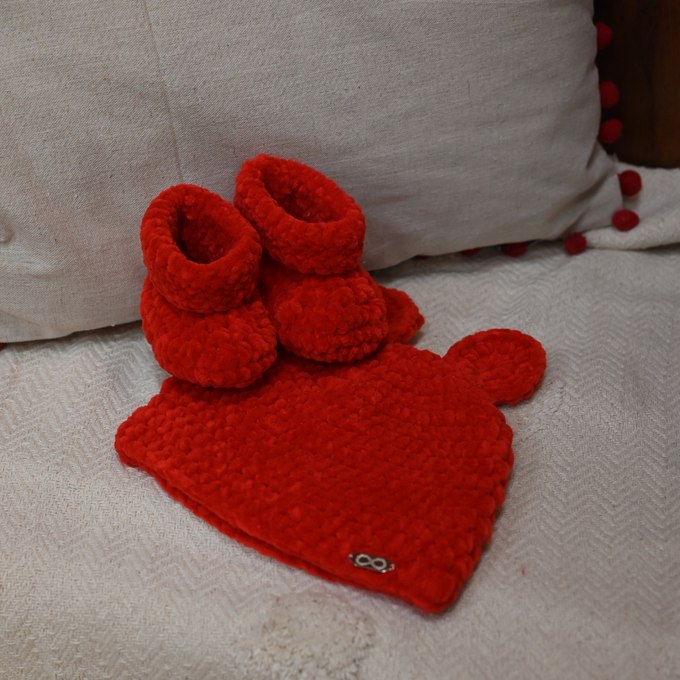 Baby set / red