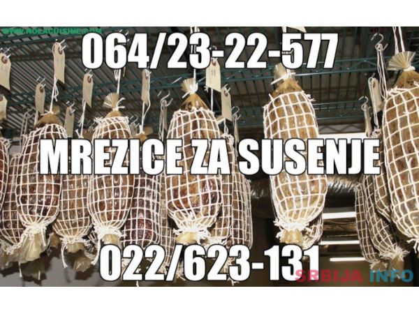 Mrezice za susenje, rolovanje, pilica,mesa