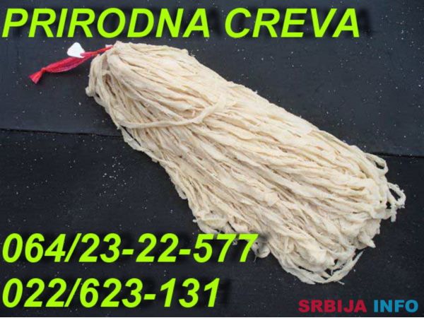 Prirodna Creva, Svinjska, Tanka, za Kobasice