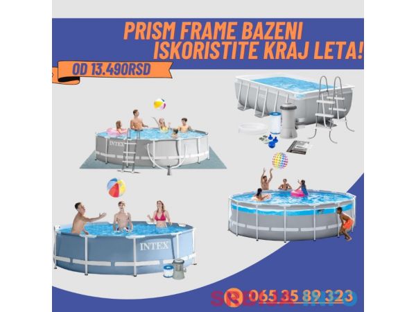 Prism frame bazeni