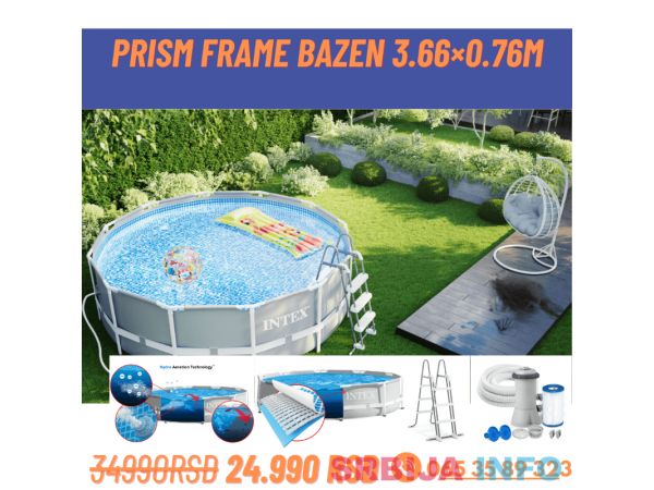 PRISM FRAME bazen 3.66x0.99m