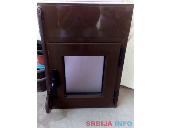 Aluminijum Prozor 70x50cm sa komarnikom i roletnom