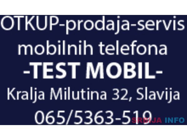 Otkup mobilnih telefon Slavija