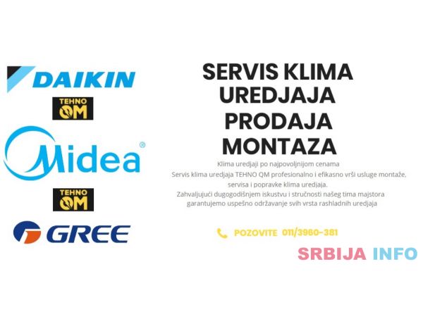 Ugradnja i servis klima uredjaja