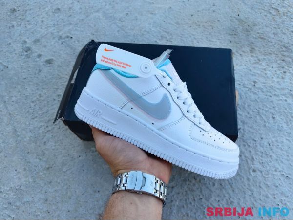 Nike patike Air Force 1 GS Double Swoosh