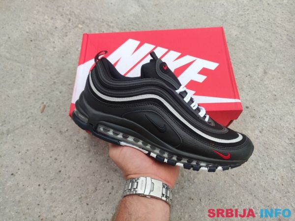 Nike Air Max 97 Black White Red