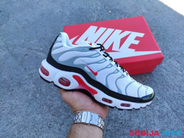 Nike Air Max Plus Photon Dust Varsity Red