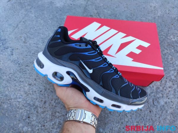 Nike patike Air Max Plus Black Royal Grey