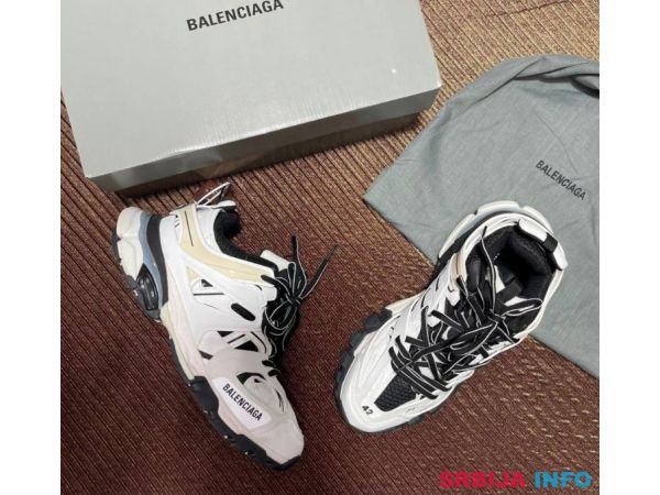 Balenciaga Track White Black