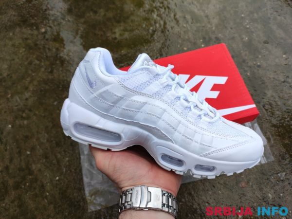 Nike patike Air Max 95 Triple White