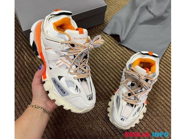 Balenciaga Track White Orange