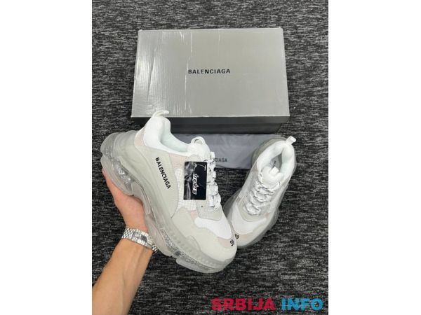 Balenciaga Triple S White