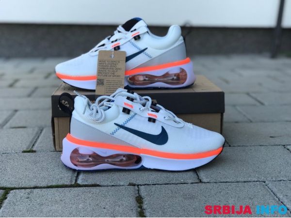 Air Max 2021 White Solar Red Blue