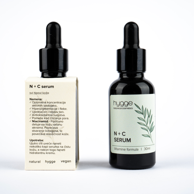 Serum protiv fleka, akni N + C serum Hygge