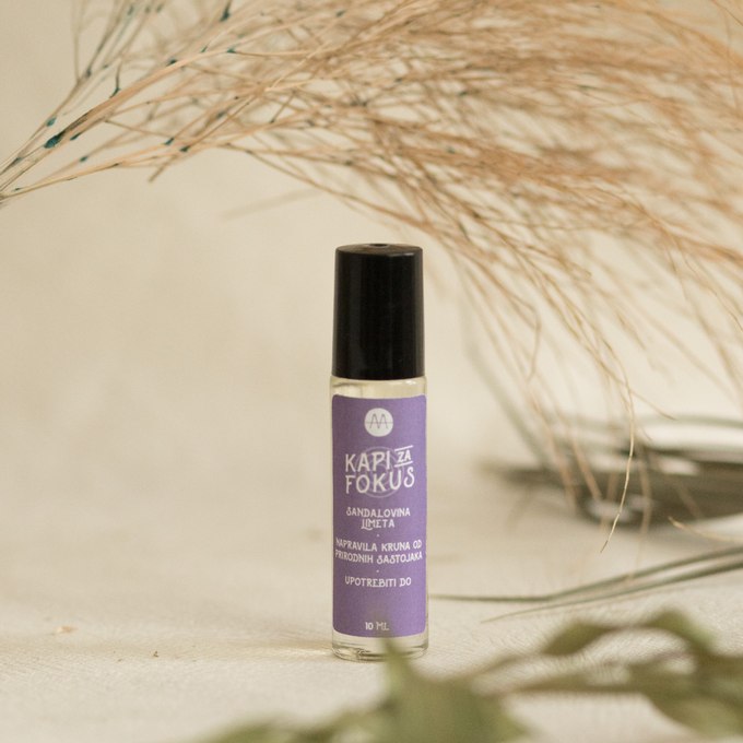 Aromaterapeutski parfem za fokus