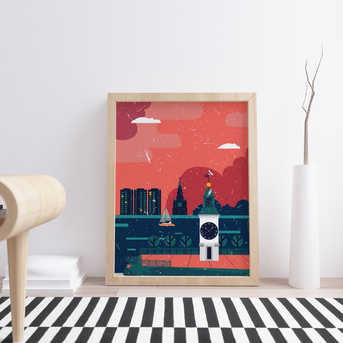 Novi Sad - Art Print