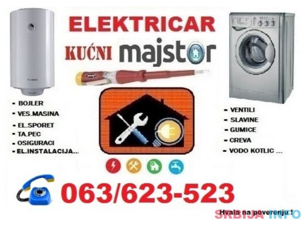 Električar, kućni majstor