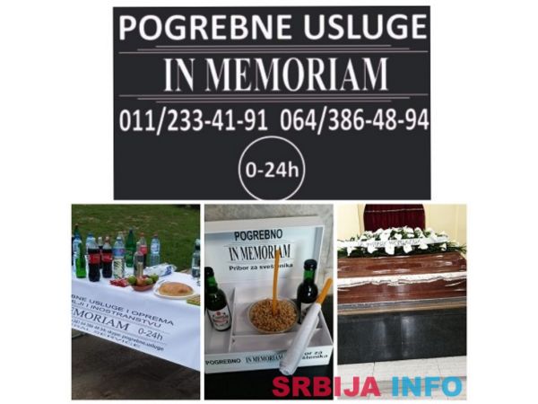 Pogrebne usluge In Memoriam