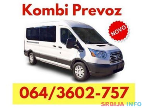 Kombi prevoz robe Nova Pazova - 064 360 27 57