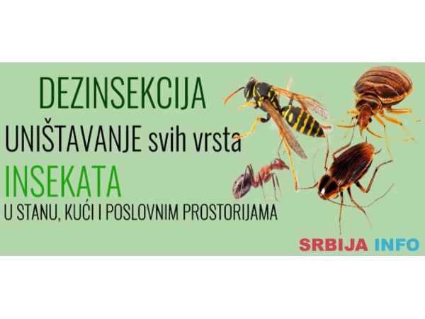 Dezinsekcija, suzbijanje insekata