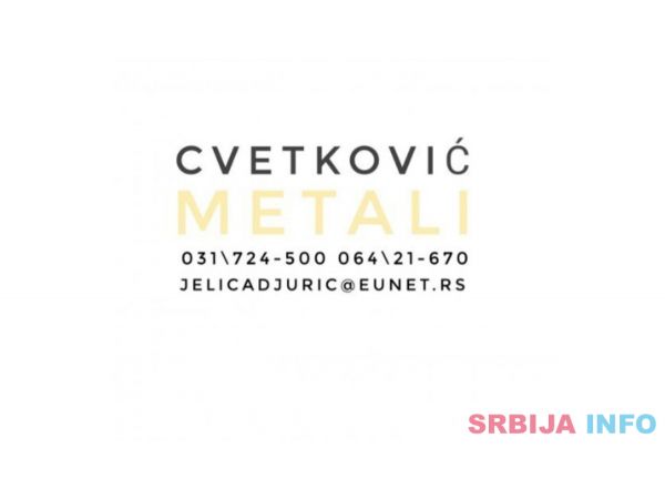 Cvetkovic metali