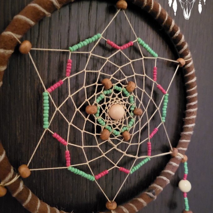 Hvatač Snova - Dreamcatcher Br. 28 Nature Indian