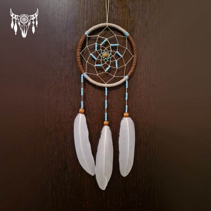 Hvatač Snova - Dreamcatcher Br. 33 Nature Light