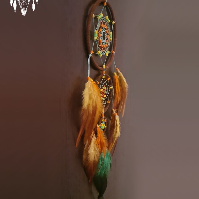 Hvatač Snova - Dreamcatcher Br. 41 Happy Hippie