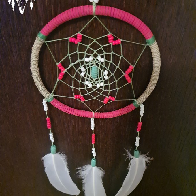 Hvatač Snova - Dreamcatcher Br. 42 Red Spark