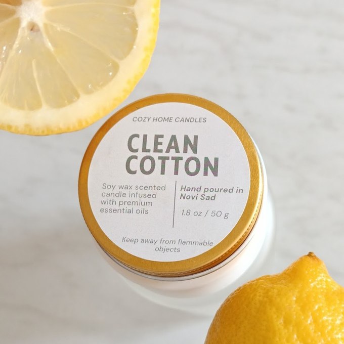 Clean cotton sveća u kutijici