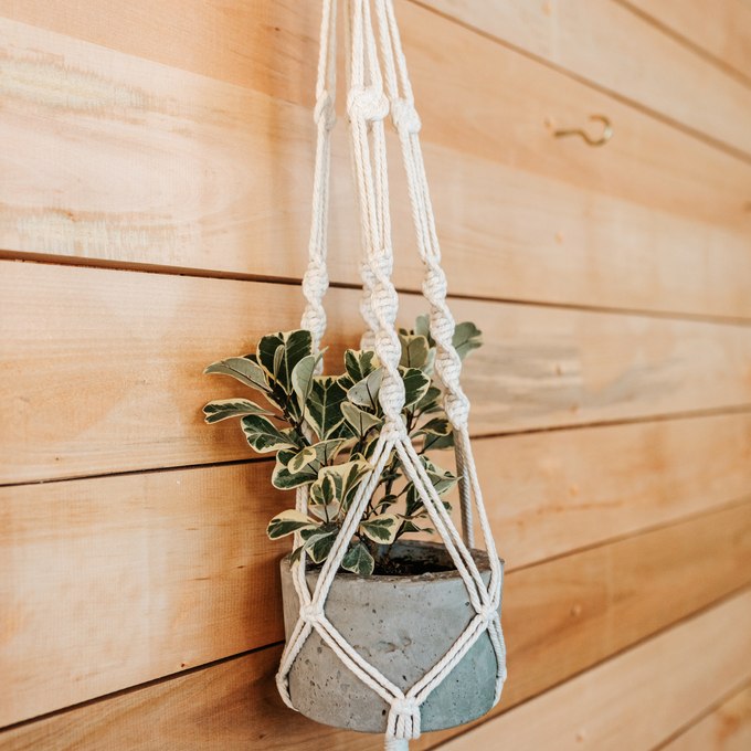 Macrame plant hanger 8 MAC MACRAME