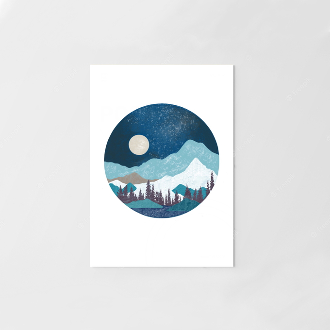 Simple nature poster