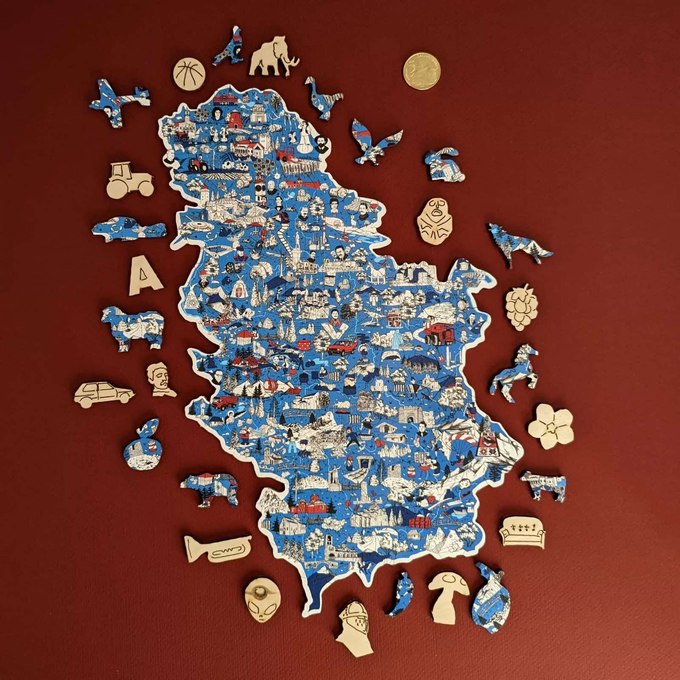 Mapa blaga Srbije – baš velika
