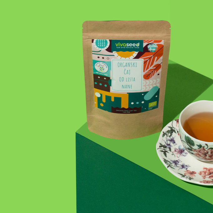 Vivaseed organski čaj od lista Nane 20 g