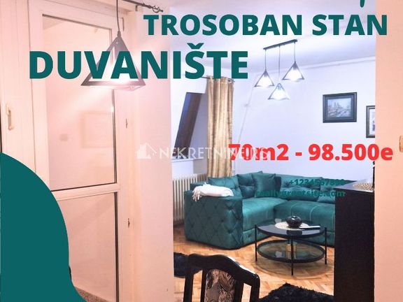 DUVANIŠTE – STAN NA PRODAJU – 70m2 – 98.500e