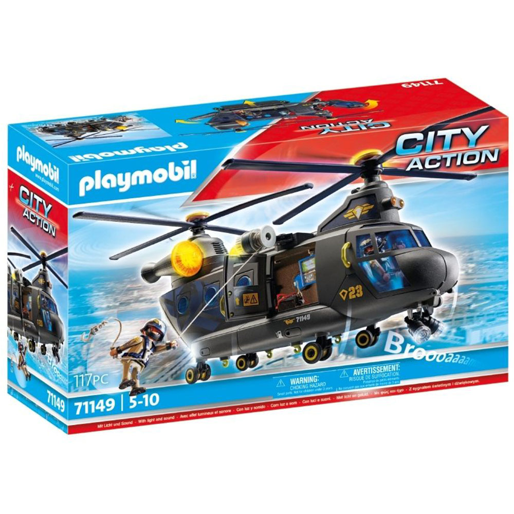 Playmobil City action Policijski helikopter
