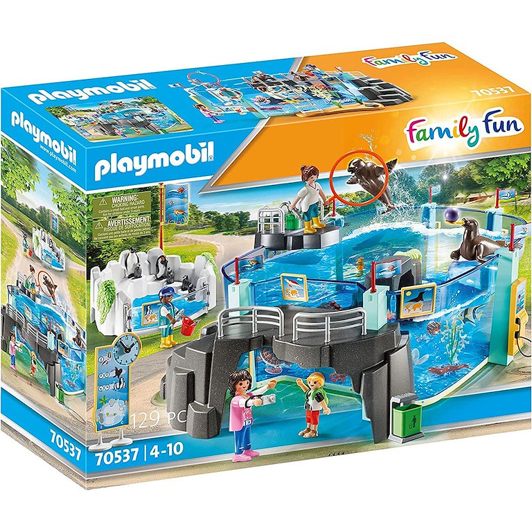 Playmobil Family Fun Dan u akvarijumu