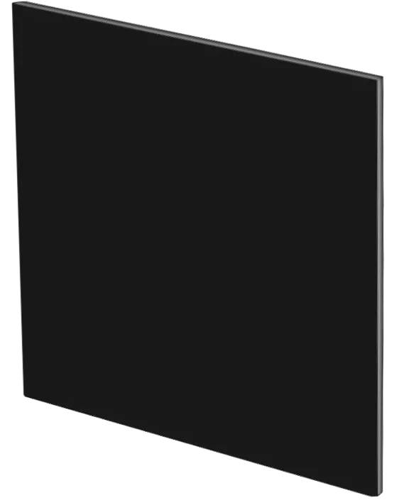 AWENTA Panel crno staklo sjaj 100 PTGB100P