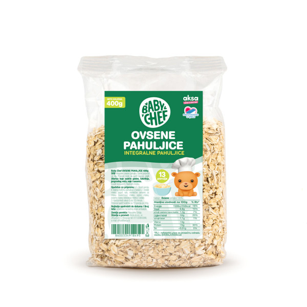 Baby Chef OVSENE PAHULJICE 400g