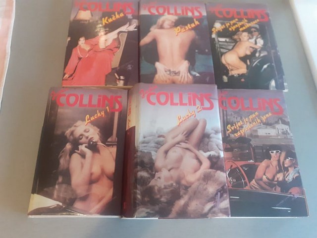 JACKIE COLLINS- DZEKI KOLINS - KOMPLET 1-6