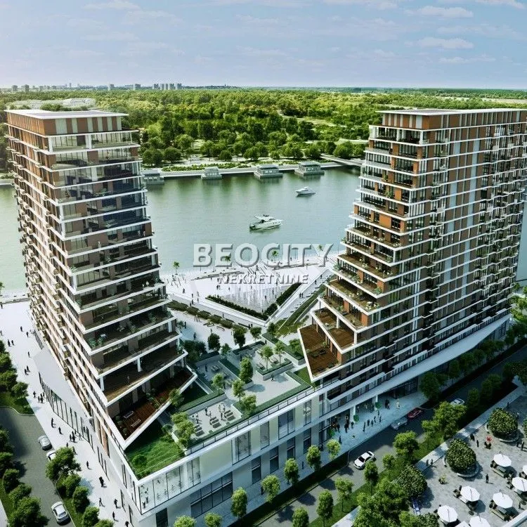 Izdavanje, trosoban stan, 90m², Beograd Na Vodi, Beograd