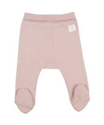 Just Kiddin Organic pantalonice za devojčice sa stopicama 3-6 meseci Little Flowers Rose - 18000446