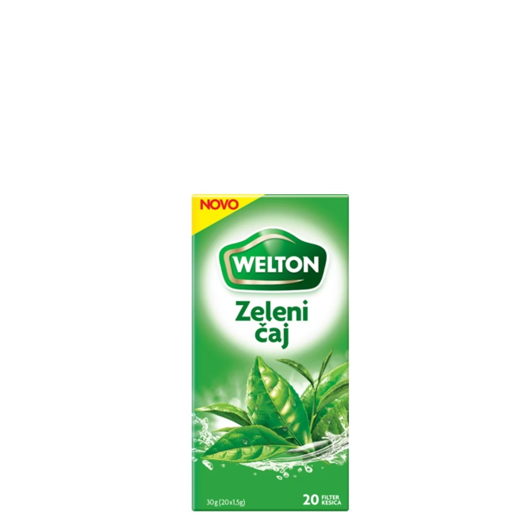 WELTON ČAJ ZELENI 30G